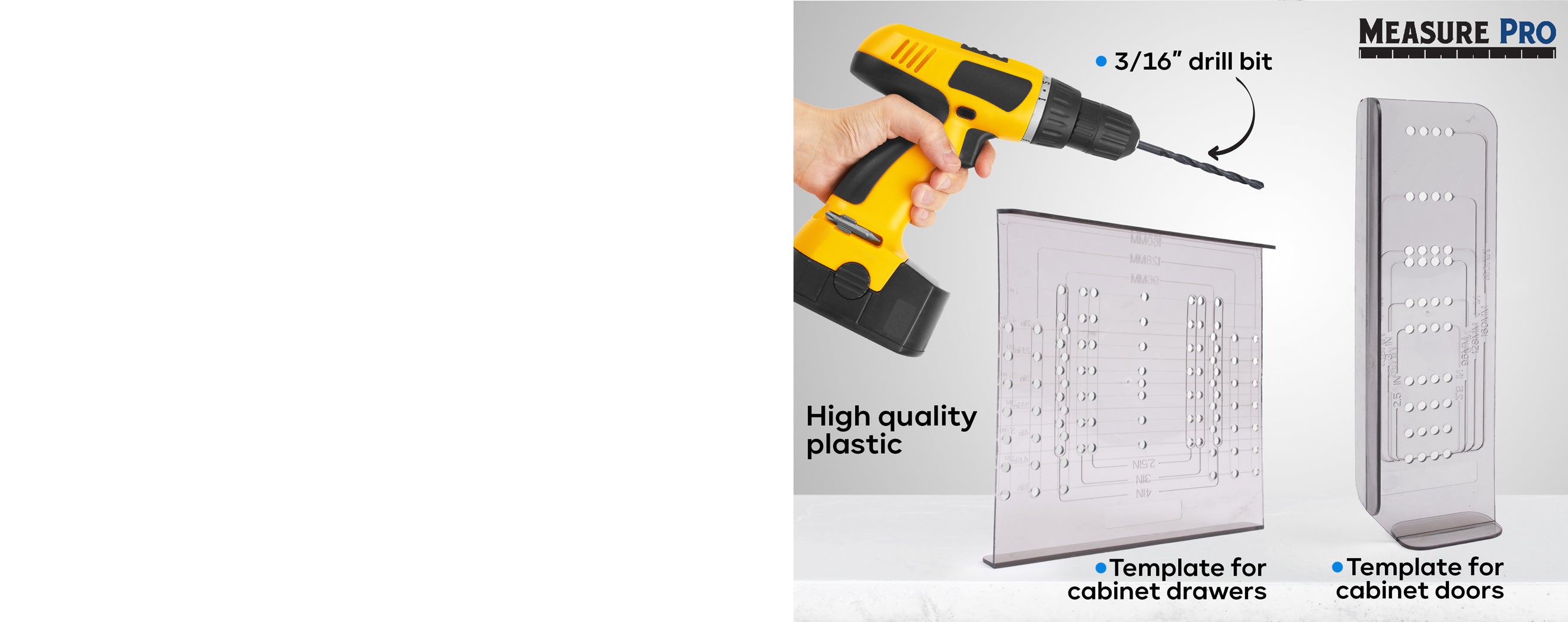 Measure Pro | Cabinet Hardware Installation Templates